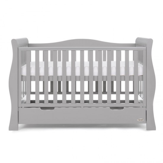 Sleigh cot bed grey store